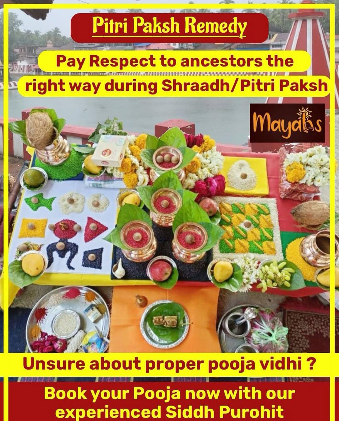 Pitri Paksh Remedy Pooja – Mayahs